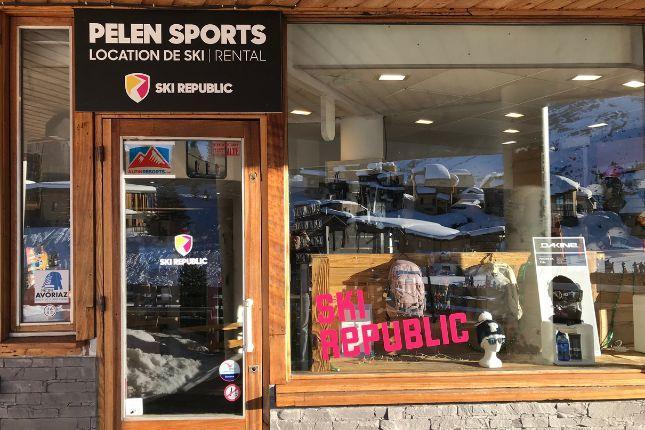 Ski hire in Avoriaz - Pelen Sports shop